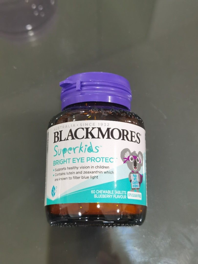 Blackmores Superkids Bright Eye Protect, Health & Nutrition, Health ...