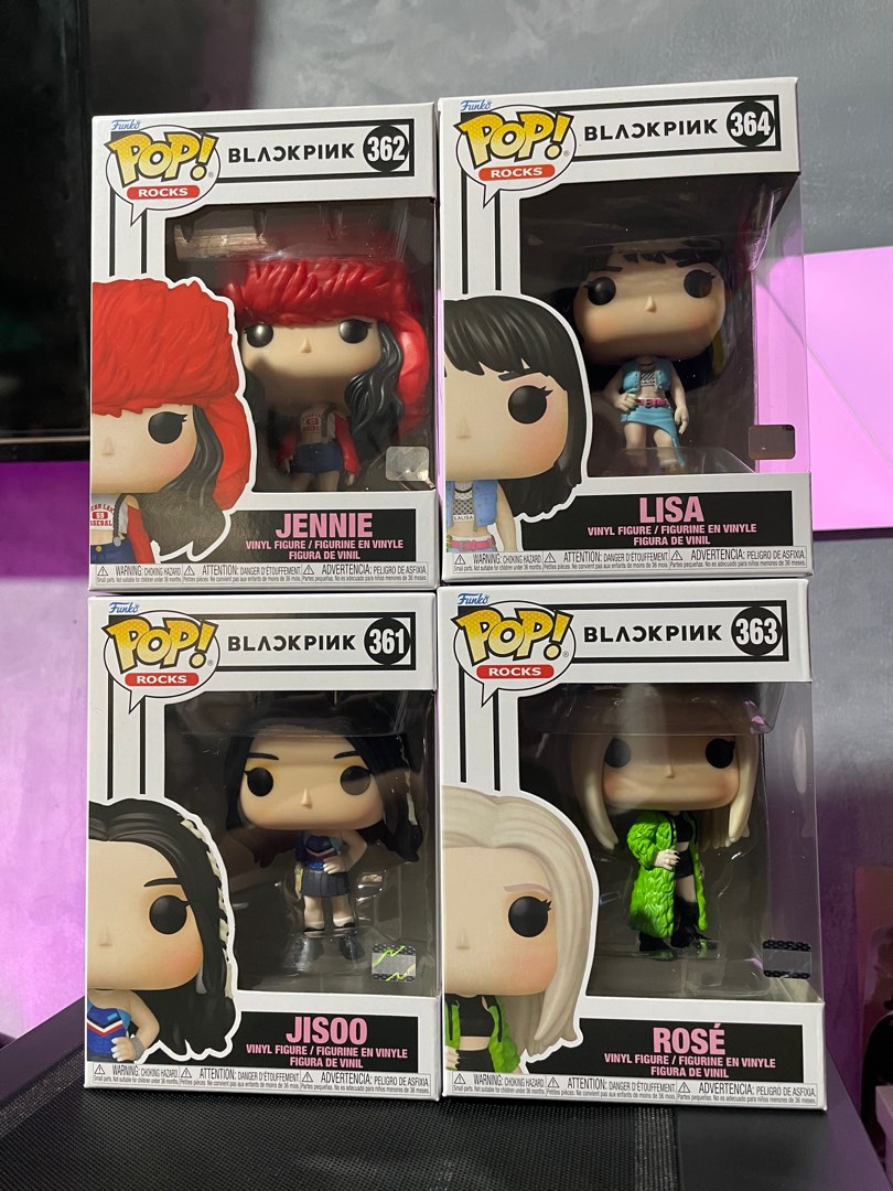 Blackpink Funko pop set, Hobbies & Toys, Toys & Games on Carousell