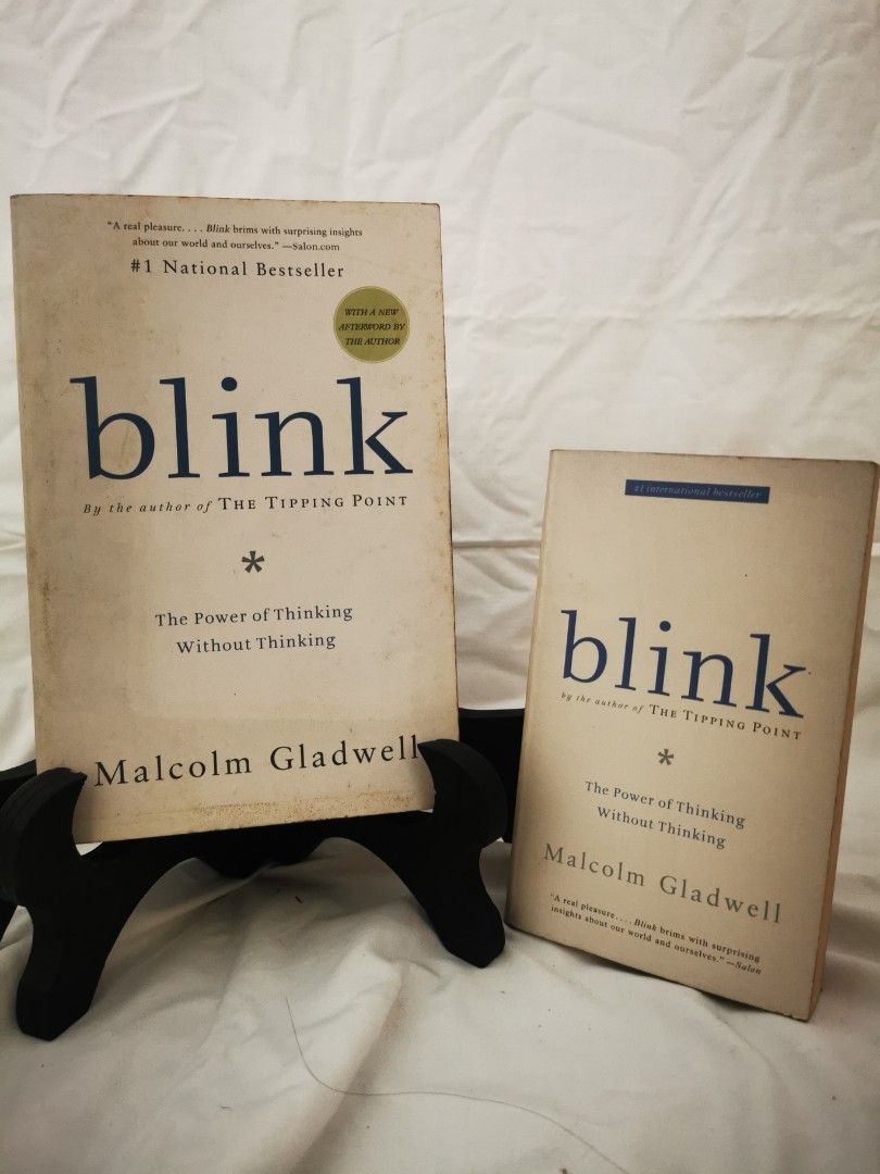 blink by Malcolm Gladwell, Hobbies & Toys, Books & Magazines, Fiction ...