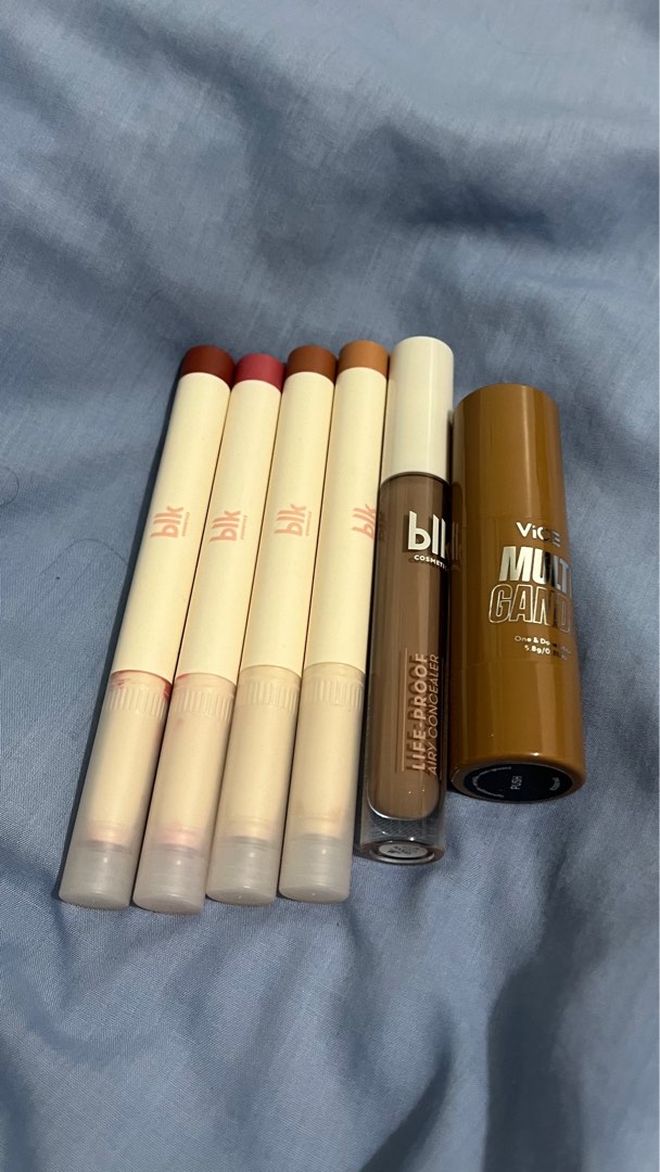 Blk face sticks and Vice push makeup bundle, Beauty & Personal Care ...