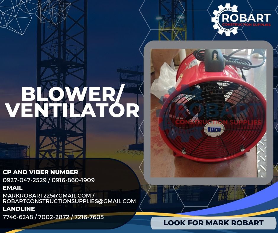 Blower Ventilator, Commercial & Industrial, Construction Tools ...
