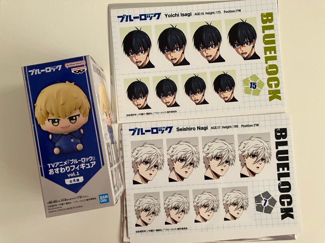 Blue Lock ID Photos + Osuwari Figure, Hobbies & Toys, Toys & Games on ...