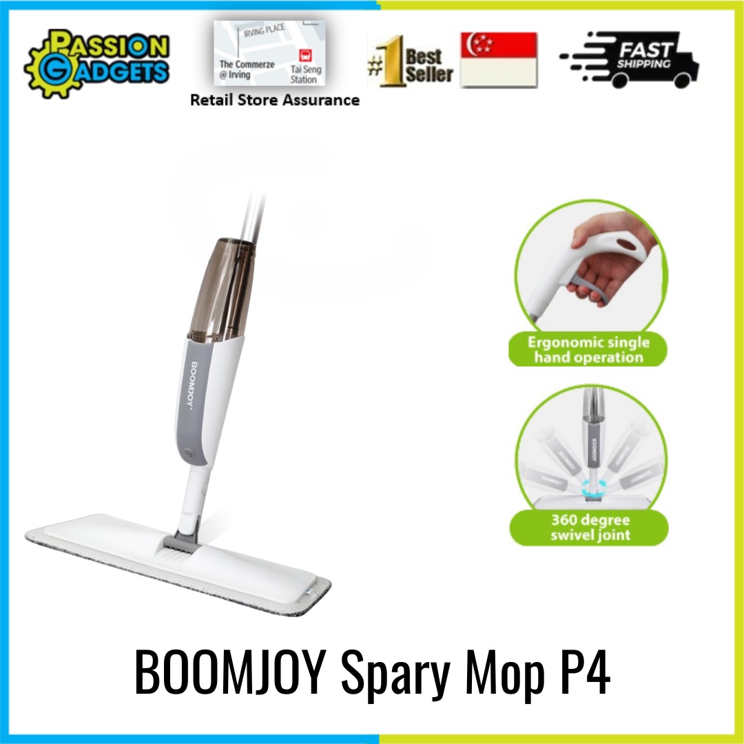 Boomjoy Spray Mop Versatile Floor Cleaning Solution Quick Efficient ...