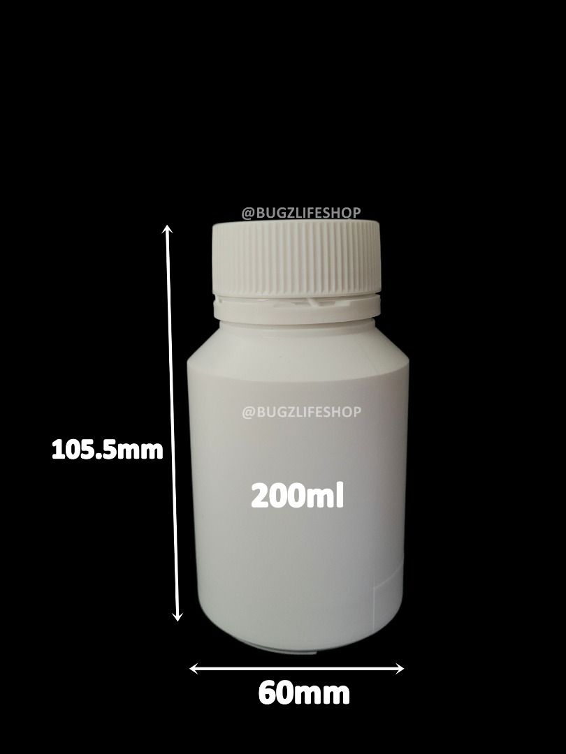 Botol / Botol Plastik / Capsule Container / HDPE Bottle ...