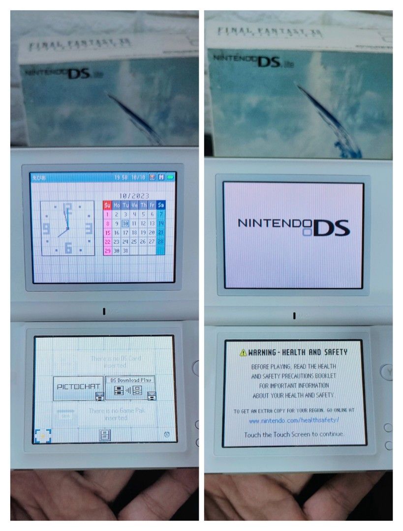 Boxed Nintendo DS Lite Final Fantasy XII Revenant Wings Sky Pirate ...