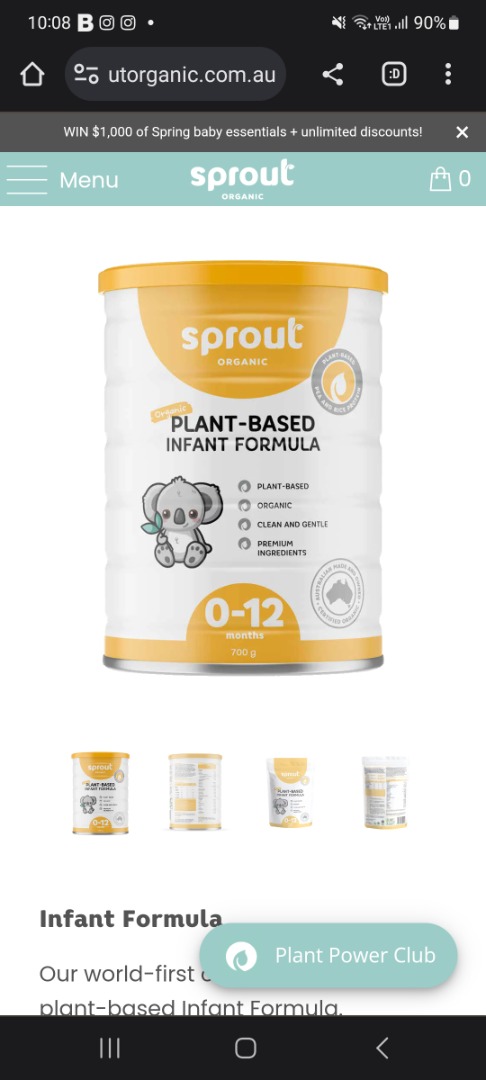 Brand New Sprout Formula, Babies & Kids, Nursing & Feeding ...