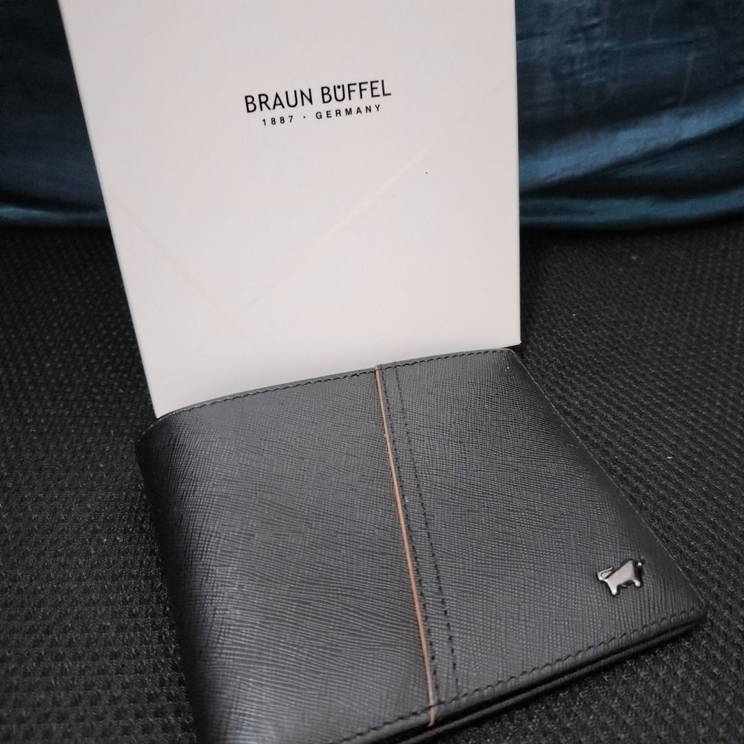 Braun Buffet Iconic Men Wallet, Luxury, Bags & Wallets on Carousell