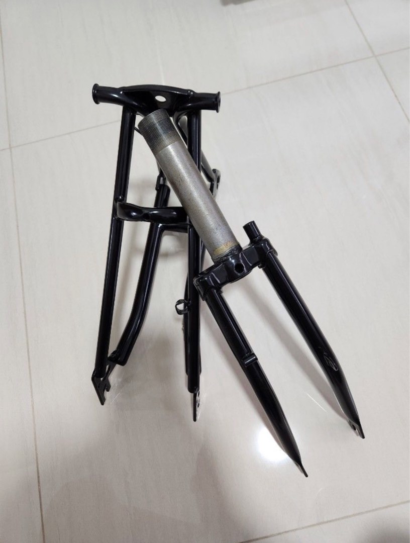 Brompton Original Fork and Rear Triangle (Black Edition), Sports ...