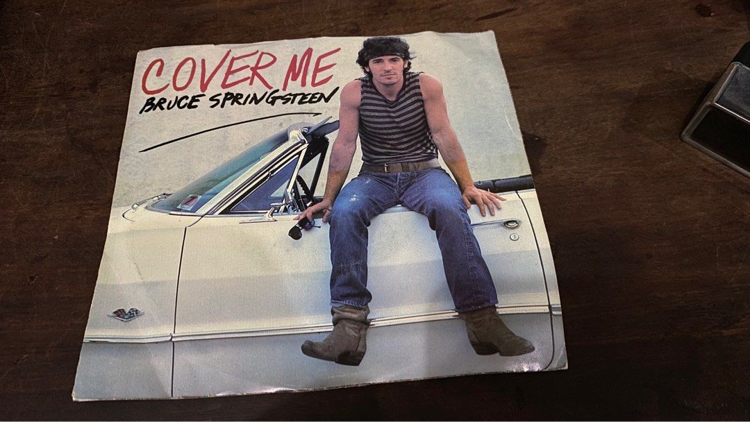 Bruce Springsteen - Cover Me b/w Jersey Girl. 7", Hobbies & Toys, Music ...