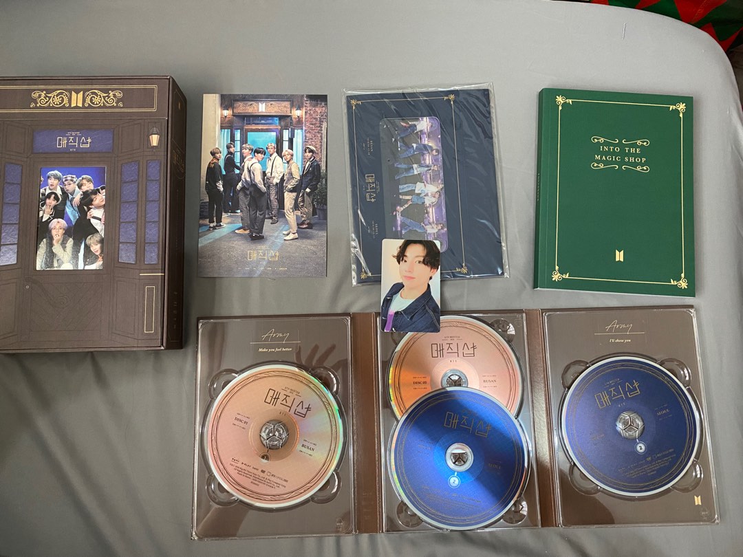 BTS 5TH MUSTER DVD WITH JK PC, Hobbies & Toys, Memorabilia ...