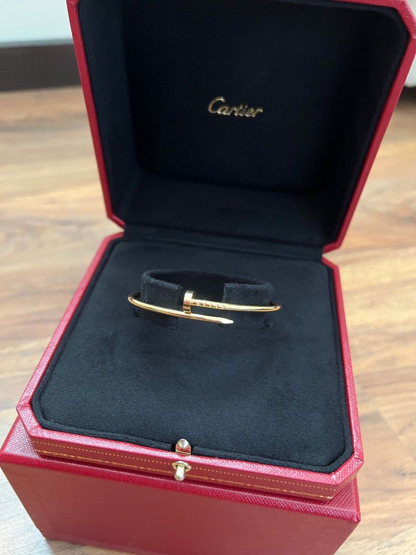 Cartier nail bangle, Men's Fashion, Watches & Accessories, Jewelry on ...