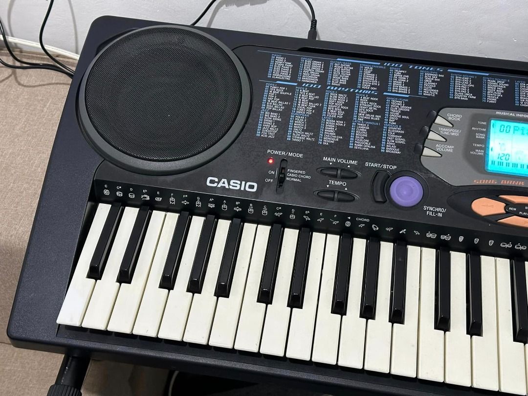 Casio CTK 541 61 Keys Touch Response Keyboard Piano English Characters ...