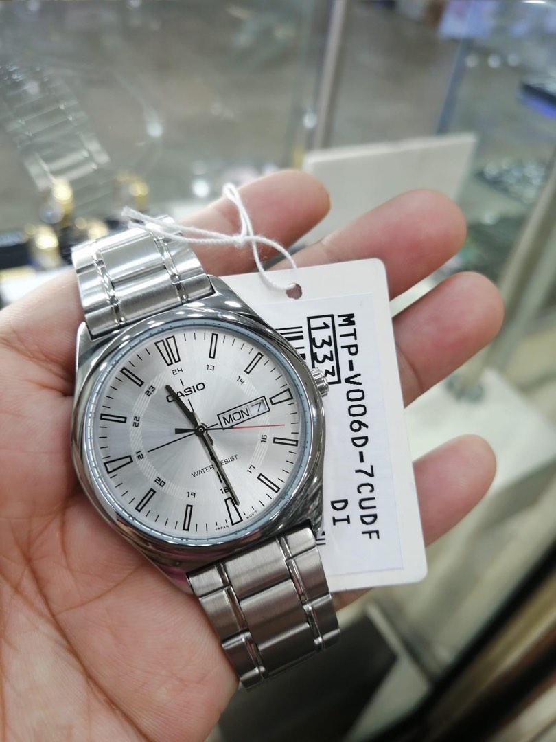 Casio Watch MTPV006D-7C, Men's Fashion, Watches & Accessories, Watches ...