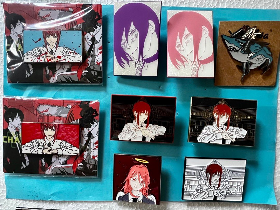 Chainsaw Man CSM Anime Enamel Pins, Hobbies & Toys, Memorabilia ...
