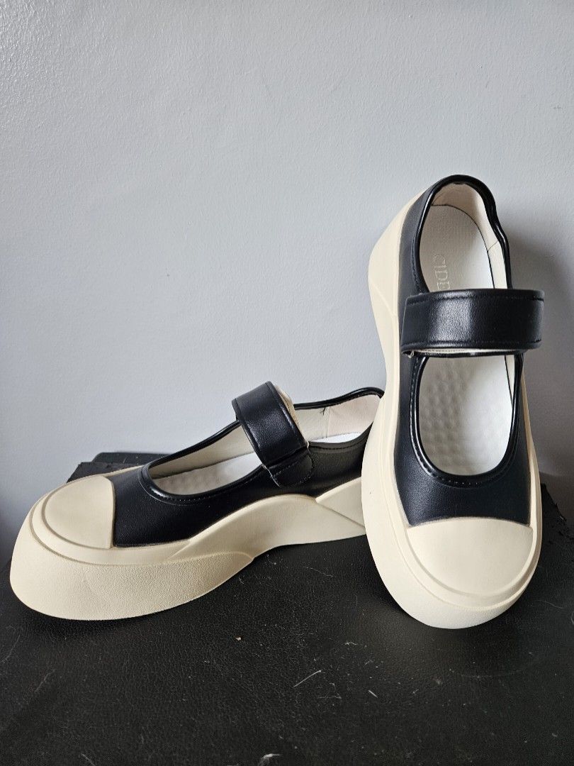 Cider Chunky Slip-on Touch Strap Mary Jane Shoes Size 40 US 9, Women's ...