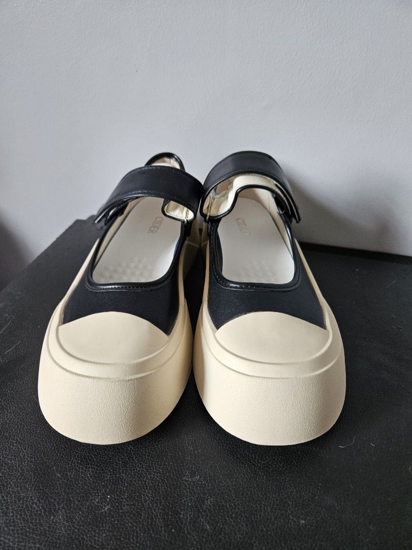 Cider Chunky Slip-on Touch Strap Mary Jane Shoes Size 40 US 9, Women's ...