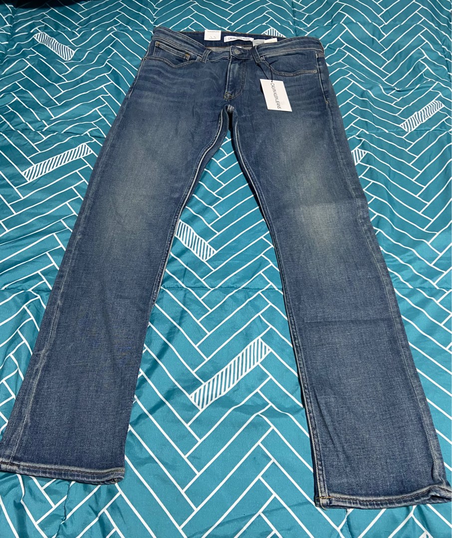 CK Men Jeans, Men's Fashion, Bottoms, Jeans on Carousell