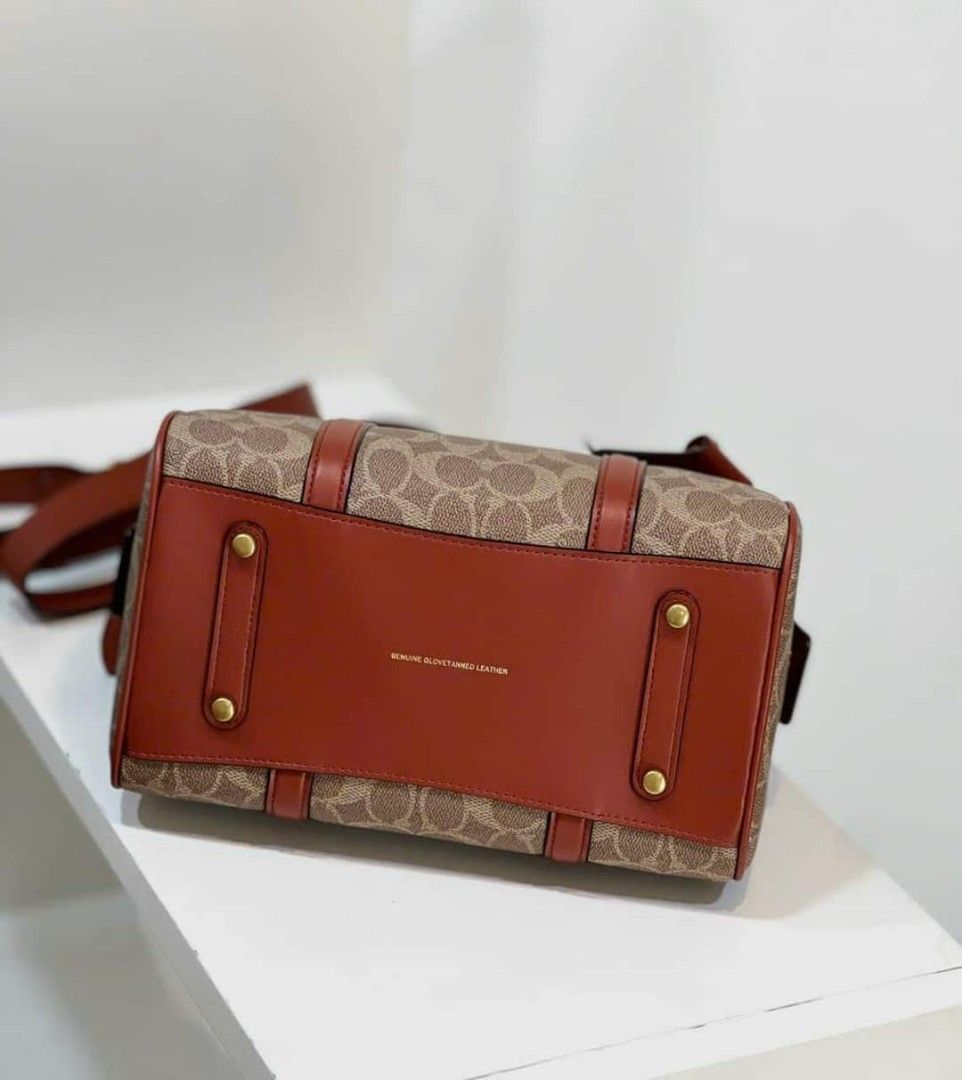 Coach Ruby Satchel 25 In Signature Textile Jacquard, Women's Fashion ...