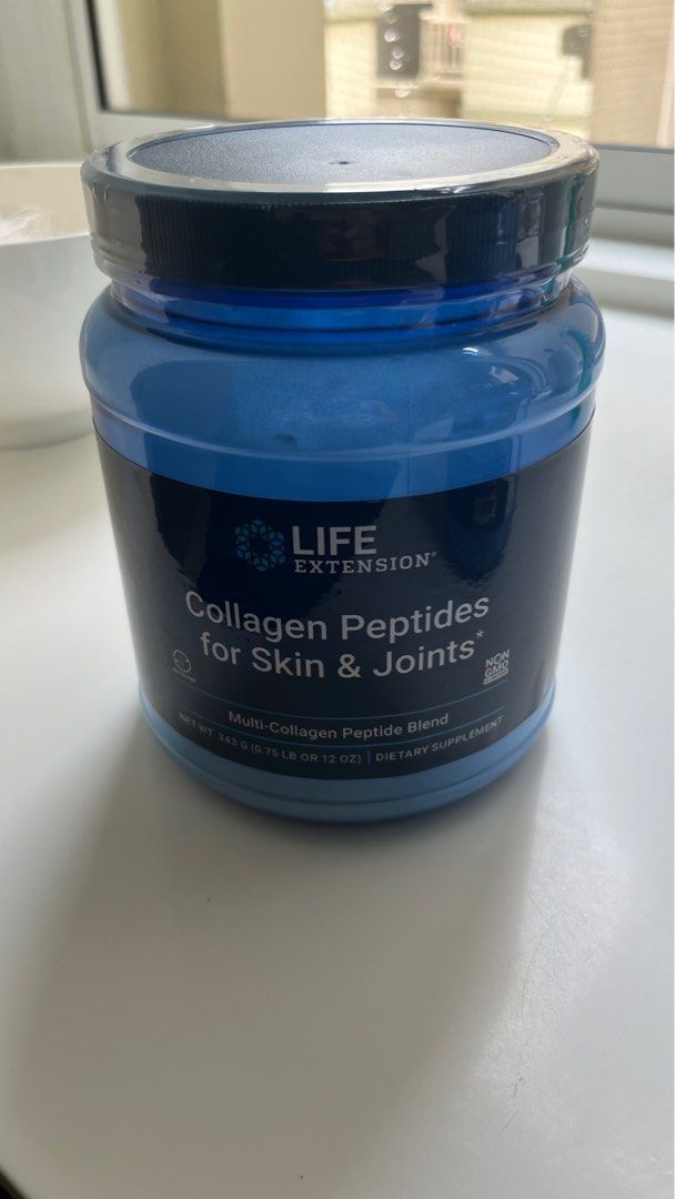 Collagen Peptides Life Extension, Health & Nutrition, Health ...