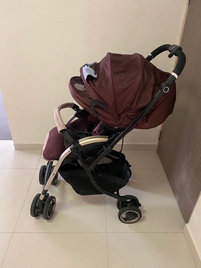 Combi Miracle Turn Elegant Baby Stroller, Babies & Kids, Going Out ...
