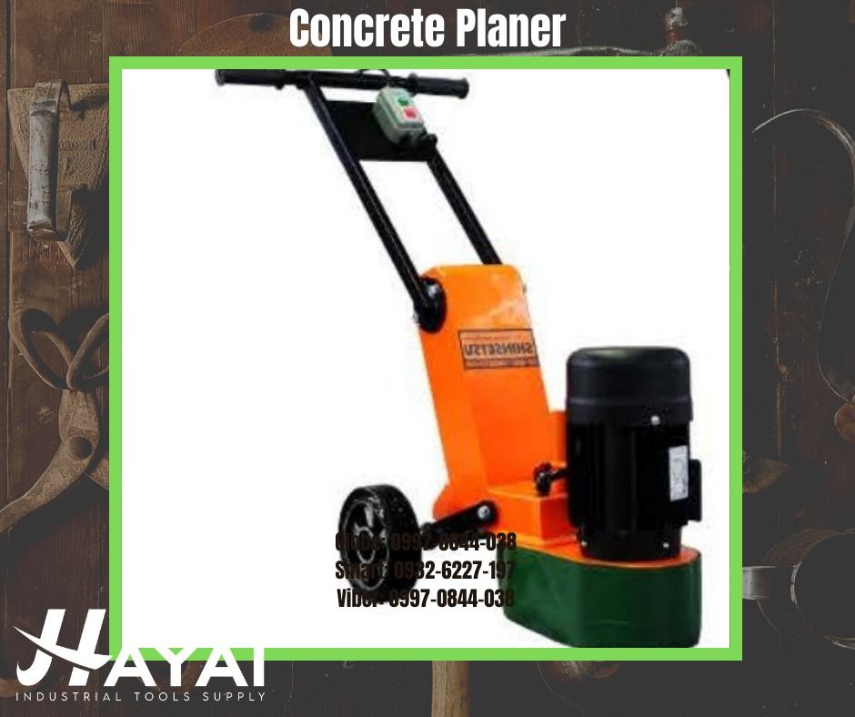 Concrete Planer, Commercial & Industrial, Industrial Equipment on Carousell