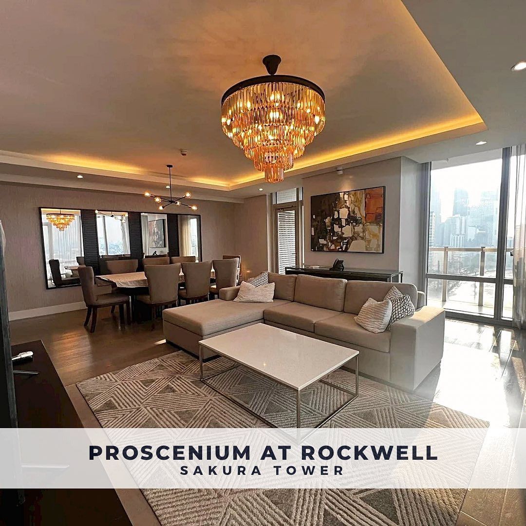 Corner 3BR Proscenium Sakura Tower Rockwell Makati for Sale, Property ...