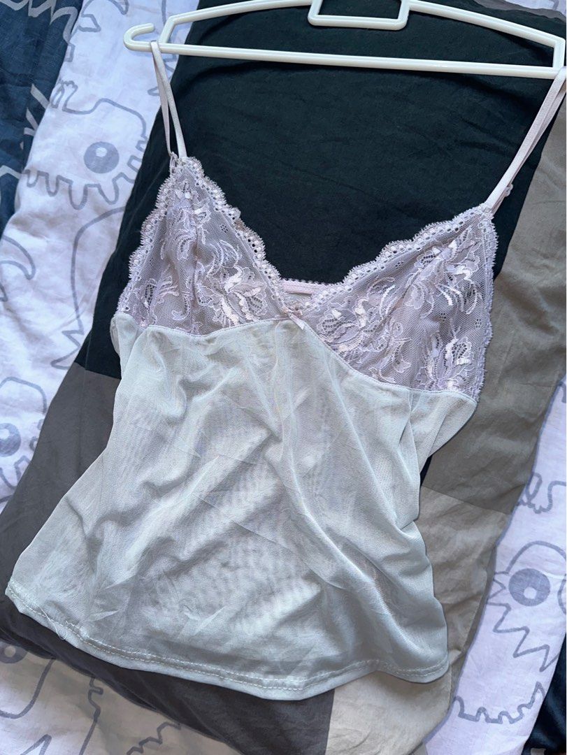 Cotton On Lace Lingerie Slip, Women's Fashion, New Undergarments ...