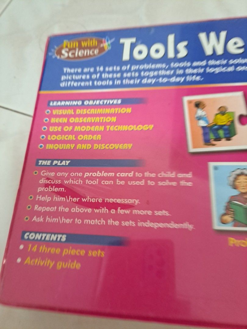 CREATIVES self correcting puzzle - Tools we use, Hobbies & Toys, Toys ...