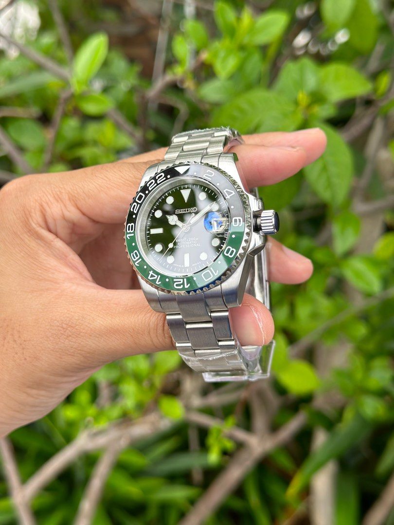 Custom Seiko Sprite 40mm, Luxury, Watches on Carousell