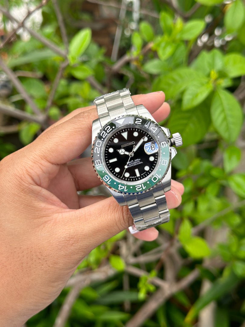 Custom Seiko Sprite 40mm, Luxury, Watches on Carousell