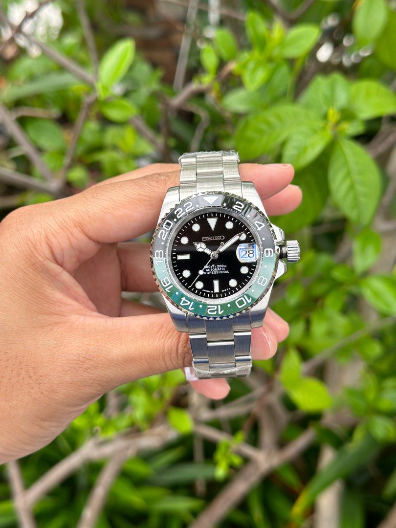 Custom Seiko Sprite 40mm, Luxury, Watches on Carousell