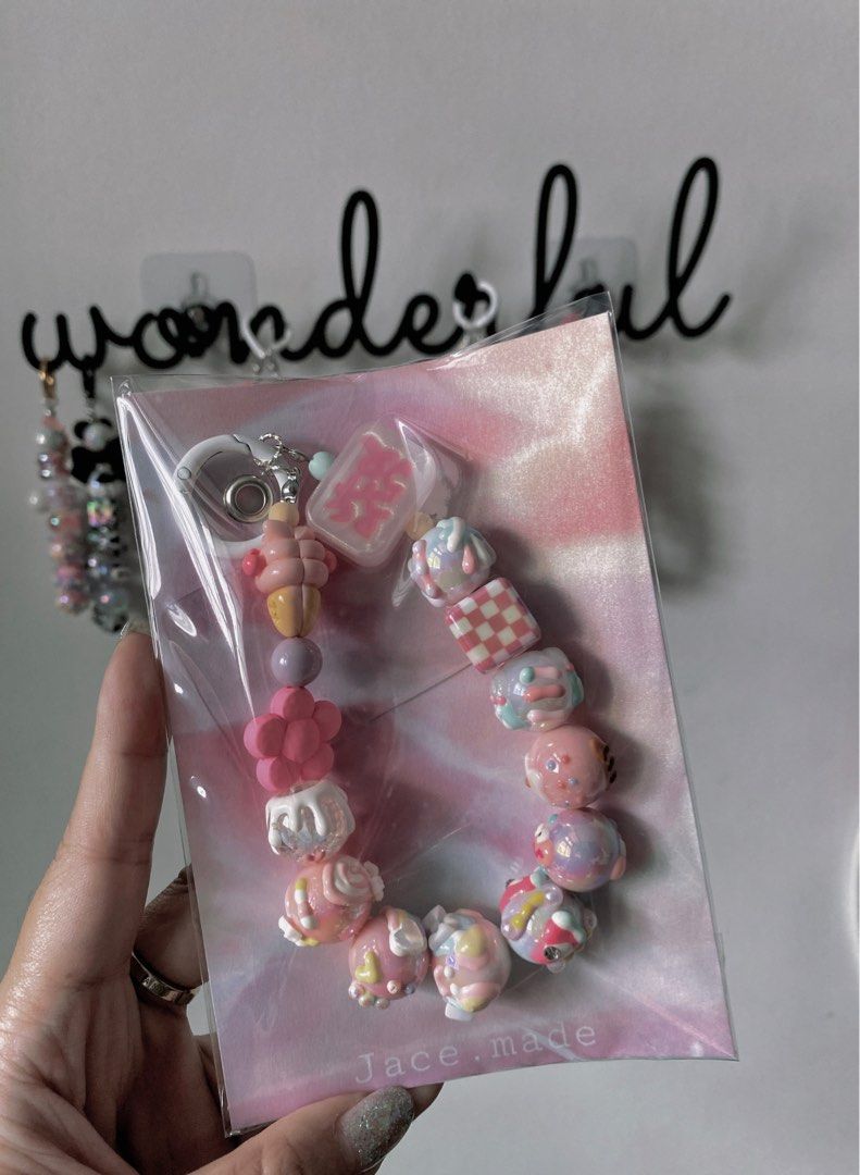 Customised Handphone chain, Women's Fashion, Watches & Accessories ...