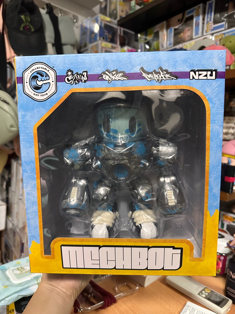 Czee13 x Clutter Studios Create Don’t Hate 9 inch Mechbot Kickstarter ...