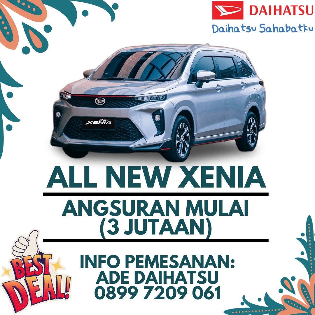 DAIHATSU ALL NEW XENIA 2023 MURAH - PROMO AKHIR TAHUN ANGSURAN MULAI 3 JUTAAN - DATA DIBANTU ...
