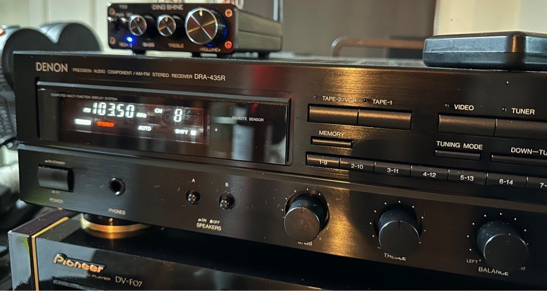 Denon DRA-435R AM/FM Audio Video Stereo Receiver w/ original remote ...