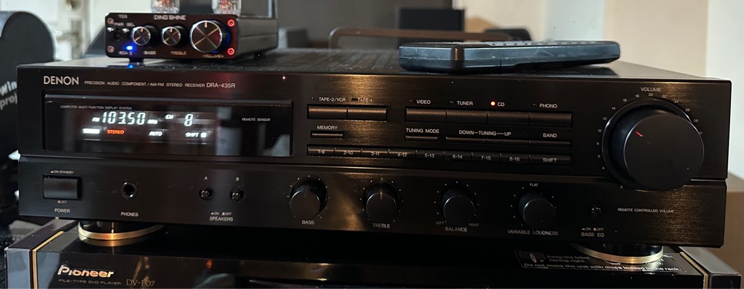 Denon DRA-435R AM/FM Audio Video Stereo Receiver w/ original remote ...
