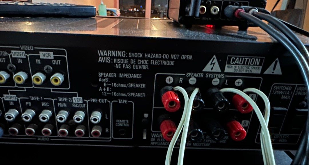 Denon DRA-435R AM/FM Audio Video Stereo Receiver w/ original remote ...