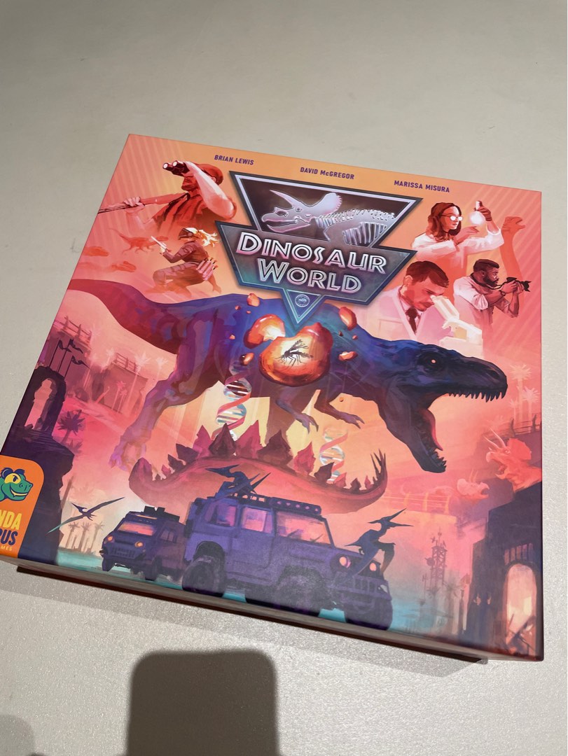 Dinosaur World board game, Hobbies & Toys, Toys & Games on Carousell