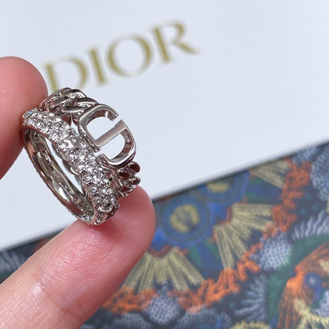 Dior Petit CD Ring set, Women's Fashion, Jewelry & Organisers, Rings on ...