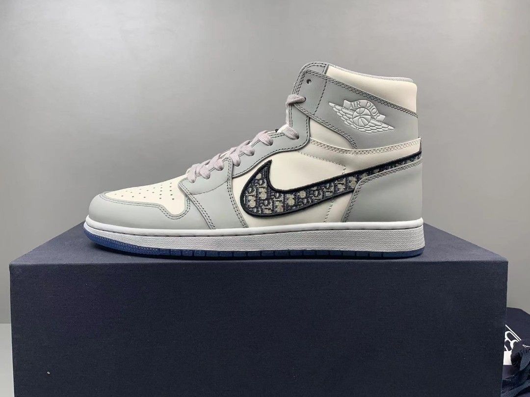 Dior x AJ High Cut, Luxury, Sneakers & Footwear on Carousell