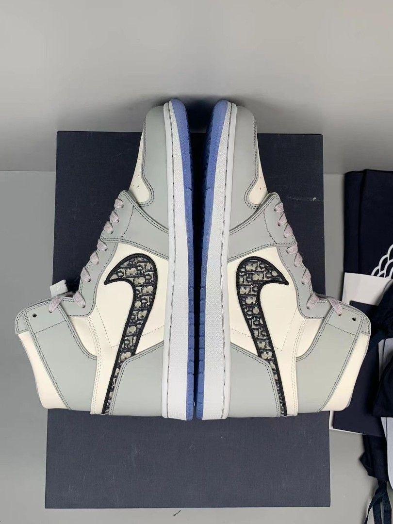 Dior x AJ High Cut, Luxury, Sneakers & Footwear on Carousell