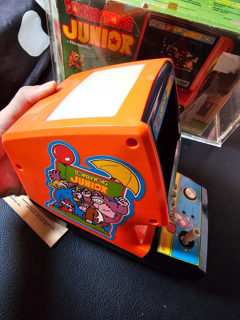 Donkey Kong Junior Jr. Coleco 1983 Nintendo Tabletop Mini Arcade Full ...