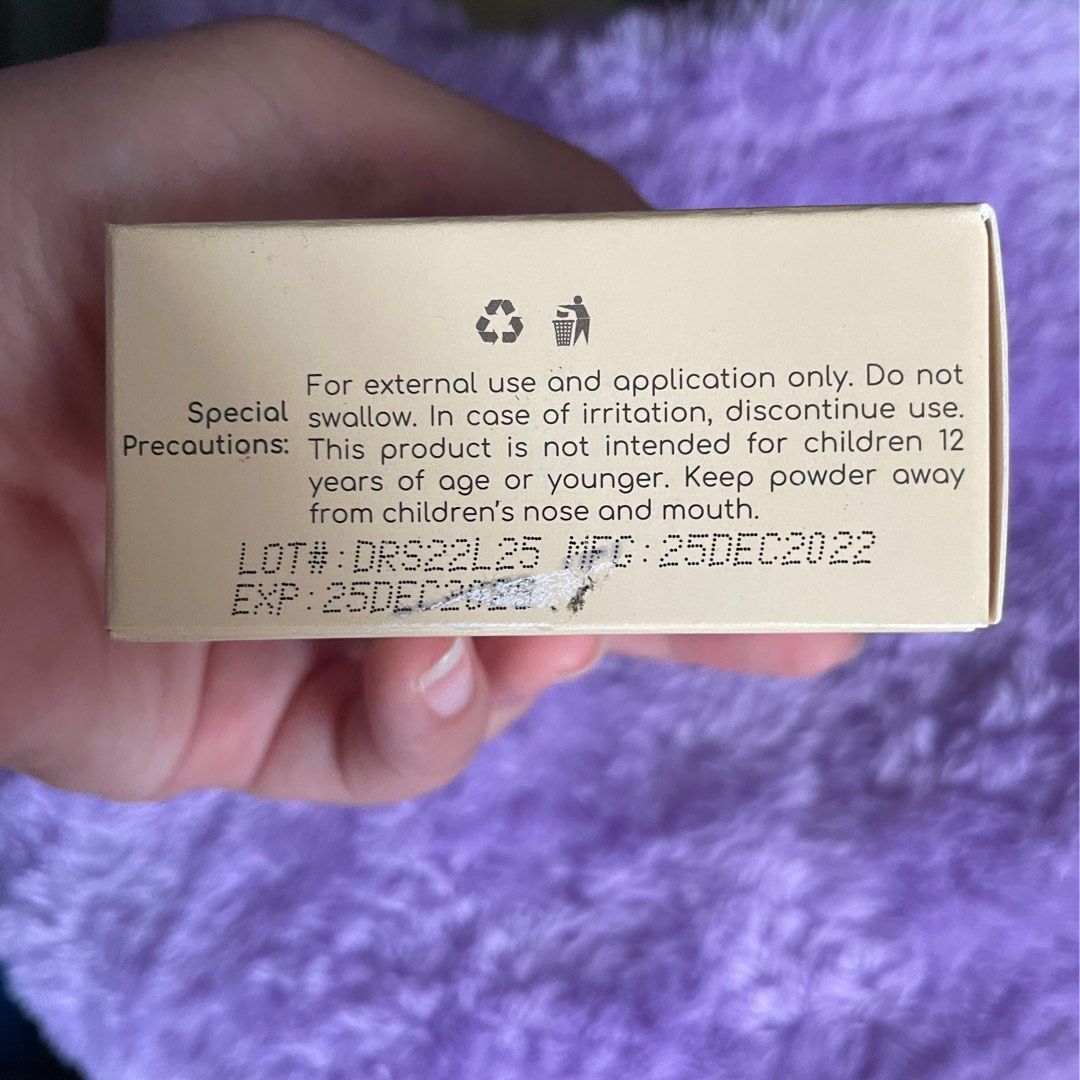 DR SENSITIVE All Day No Sebum Blur Powder Nude 25g, Beauty & Personal ...