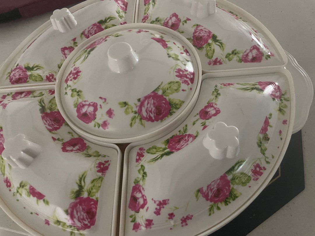 Rotating Buffet Set, Furniture & Home Living, Kitchenware & Tableware ...