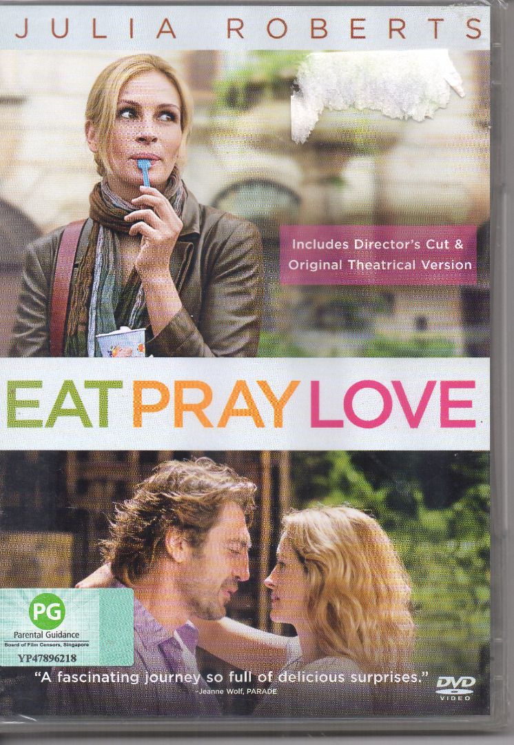 Eat Pray Love ***original dvd***, Hobbies & Toys, Music & Media, CDs ...