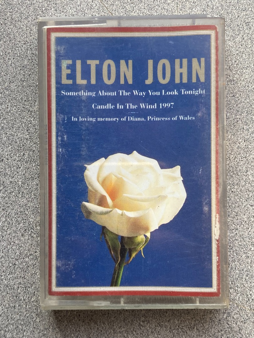 ELTON JOHN Candle in the Wind / Something about the Way you look Cassette Single, Hobbies & Toys ...