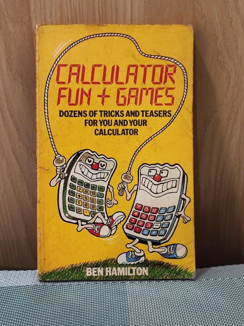 (ENG) Calculator Fun + Games, Hobbies & Toys, Books & Magazines ...