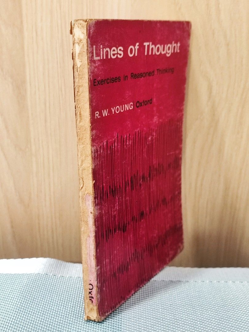 (ENG) Lines Of Thought : Exercises In Reasoned Thinking, Hobbies & Toys ...