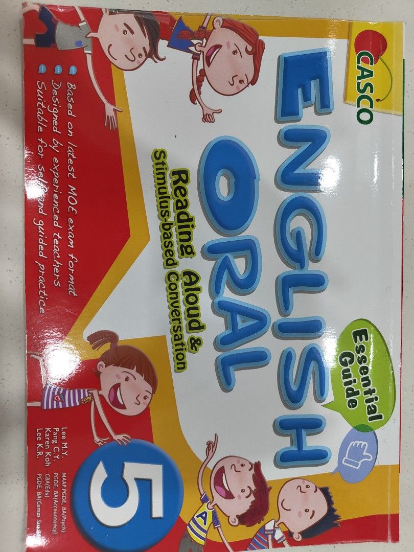 English Oral Primary 5 Essential Guide Book, Hobbies & Toys, Books & Magazines, Textbooks on ...