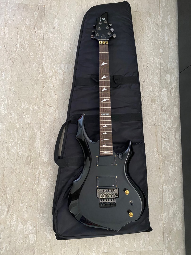 ESP/LTD guitar F-250, Hobbies & Toys, Music & Media, Musical ...